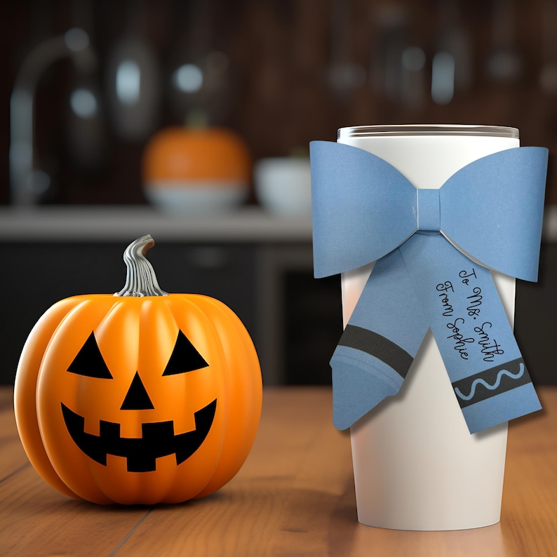 Teacher Gift Card Holder Crayon Coquette Back to School Gift Teacher ...