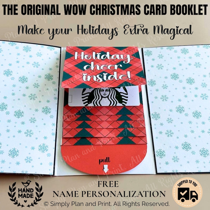 Multiple Gift Card Holder - 60+ Gift Ideas for 2025