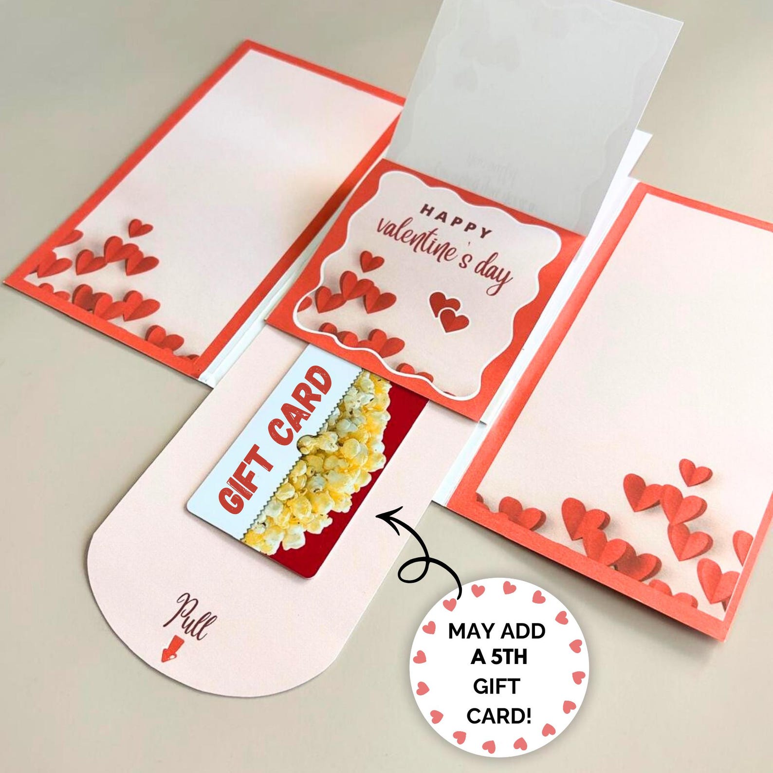 Valentine Day Gift Card Holder Book Handmade Gift for Boyfriend ...
