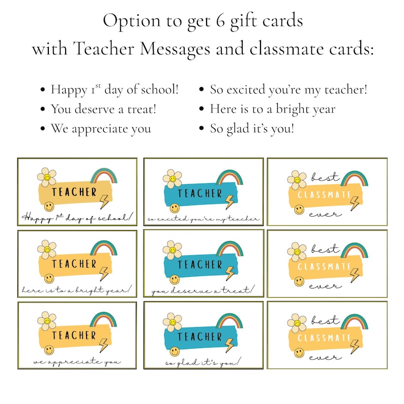 Bow Teacher Gift Card Holder Bundle Coquette Back to School Teacher ...