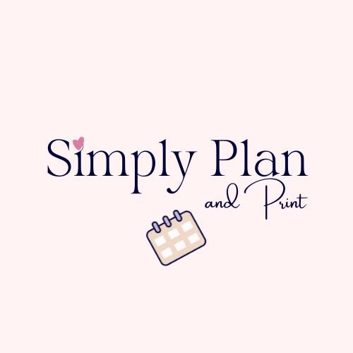 SimplyPlanAndPrint - Etsy