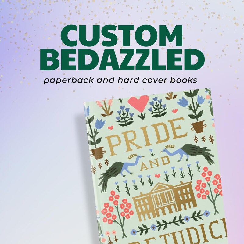 Bedazzled Books - Etsy