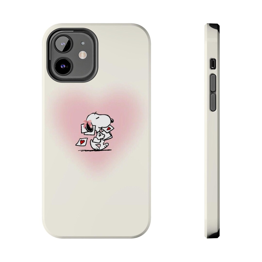 Snoopy Tough Phone Case, Cute Peanuts Cover for Iphone, Protective TPU ...