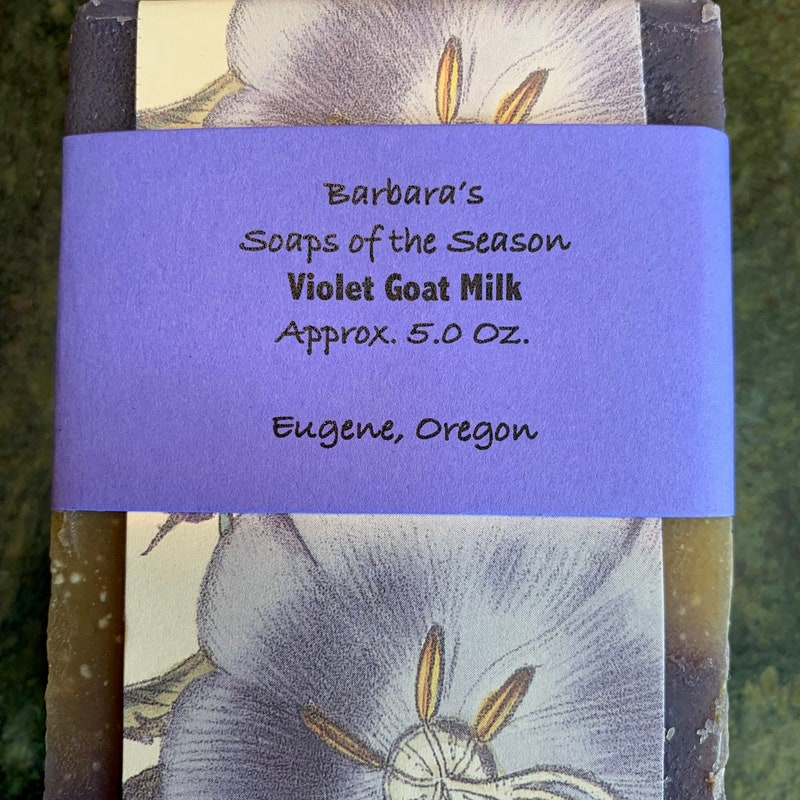 Violet Soap - Etsy
