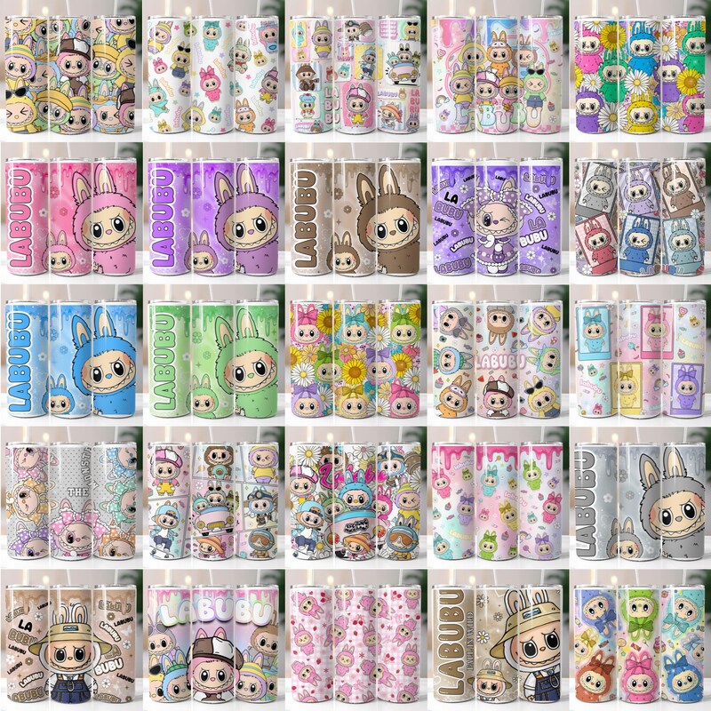 Labubu Wraps for Tumblers - Etsy
