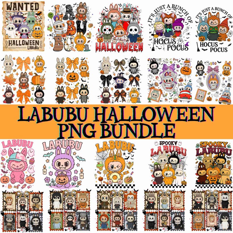Labubu Halloween - Etsy