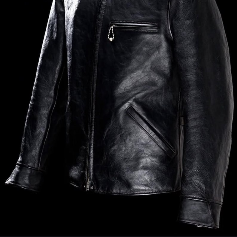 Teacore Horsehide Leather Sports Jacket - 1930s Style Harris Tweed ...