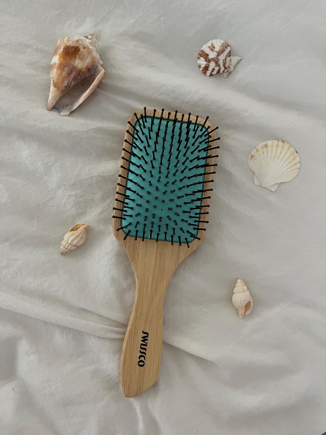 Pink Sparkle Mermaid Inspired Hairbrush - Etsy