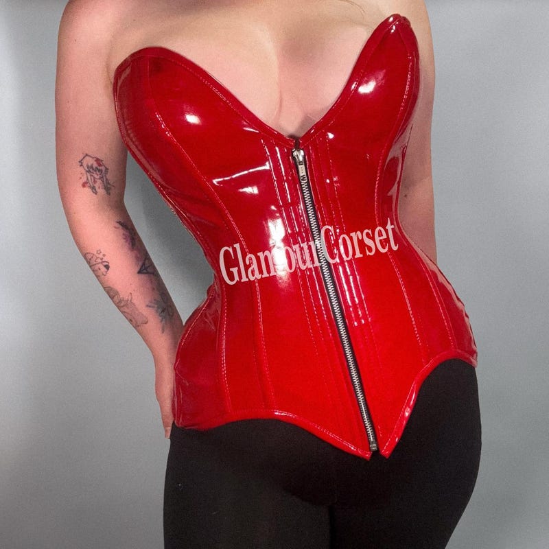 Pvc Dress Corset - Etsy