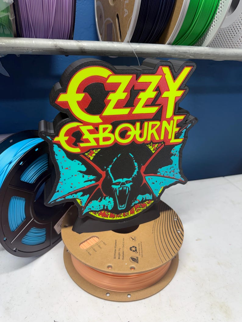 Ozzy Osbourne LED Light Box – Heavy Metal Wall Art – Unique Gift for ...