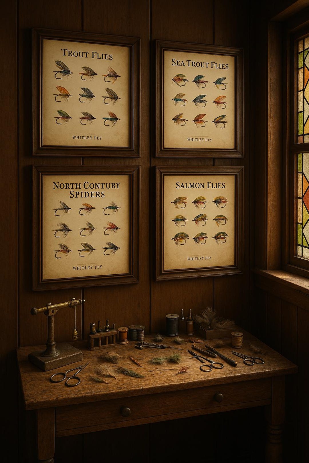 The Full Fly Collection of Printable Fishing Flies Wall Art - Etsy