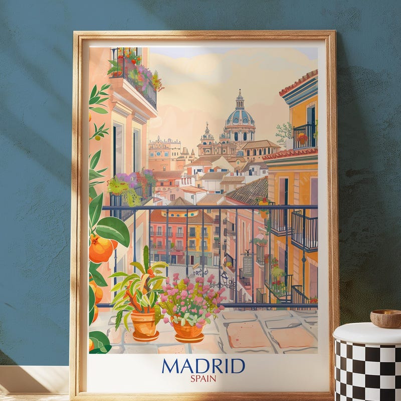 Spain Poster Wall Art - Etsy UK