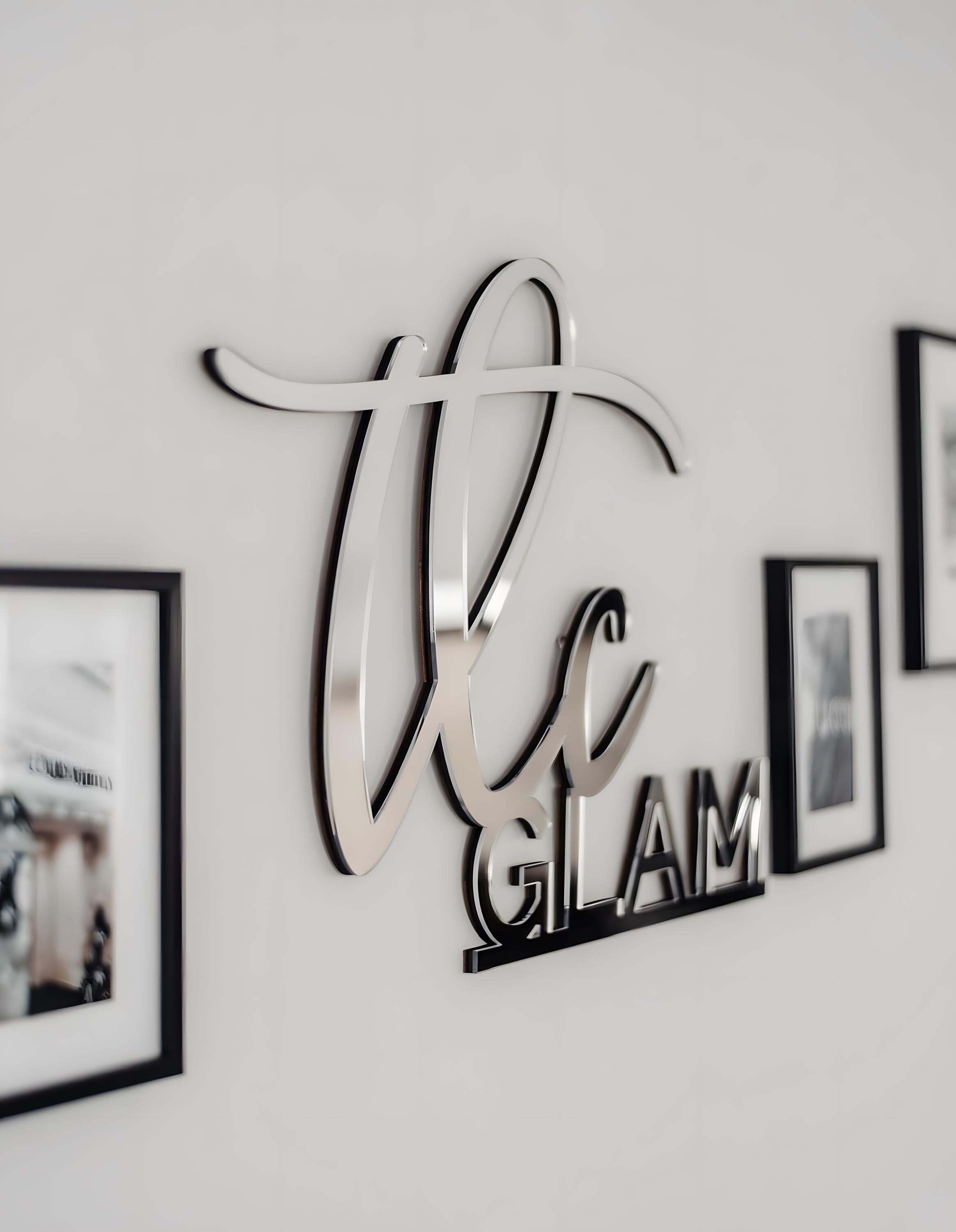 Custom Laser Cut, Business Sign, Salon Sign With Raised 3D Design ...