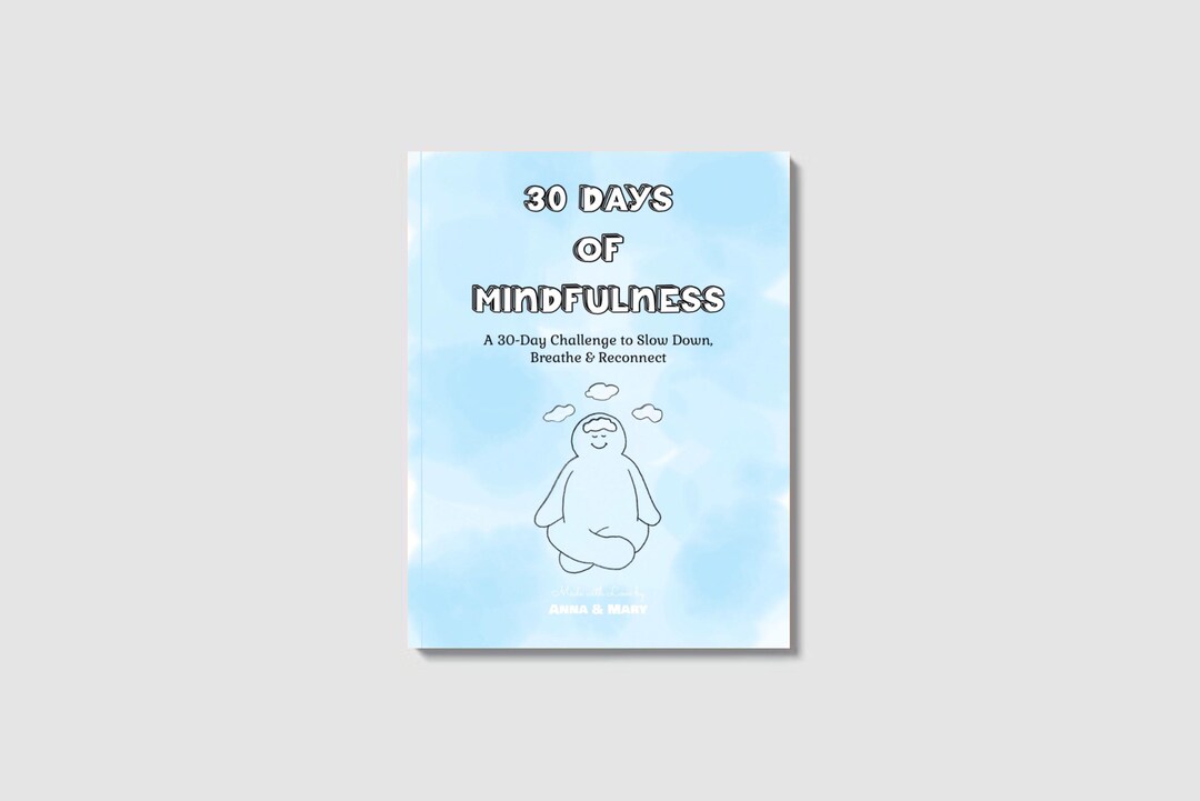 30 Days of Mindfulness Journal | Digital Self-care Challenge | Daily ...