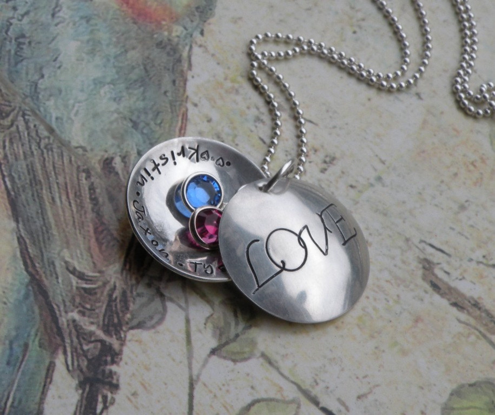 Love My Children Locket Necklace - Etsy