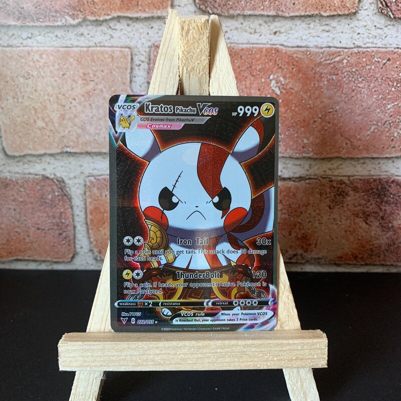 Pikachu Cosplay Cards - Etsy