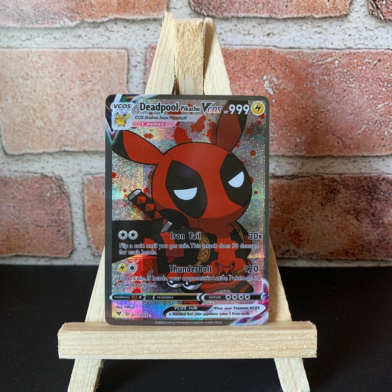 Pikachu Cosplay Cards - Etsy