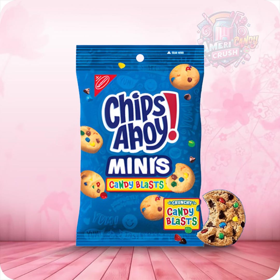 Chips Ahoy Mini's Candy Blasts 85g - Etsy