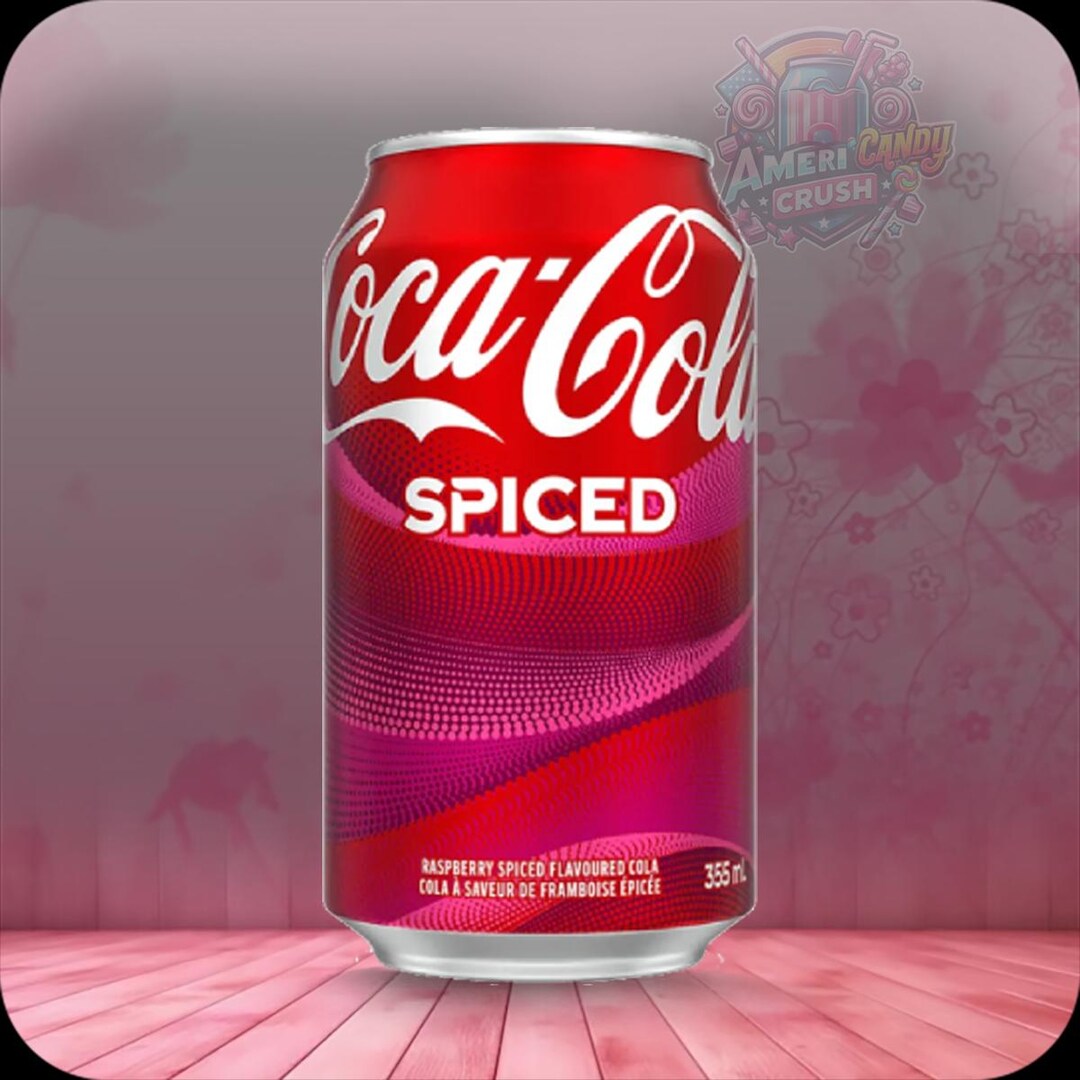 Coca Cola Raspberry Spiced 355ml - Etsy
