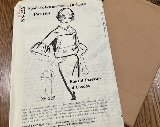 Speadas Pattern / Ronald Patterson / NS-225 / Size 10 / 1960s Suit - Etsy