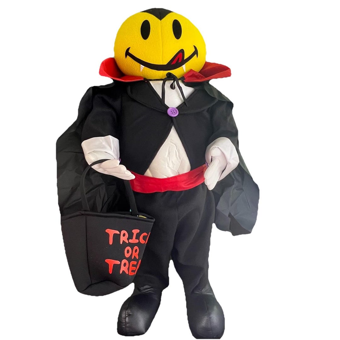 Joe Boxer Spooky Stoop Kid 36" Porch Kid Halloween Decoration Vampire W ...