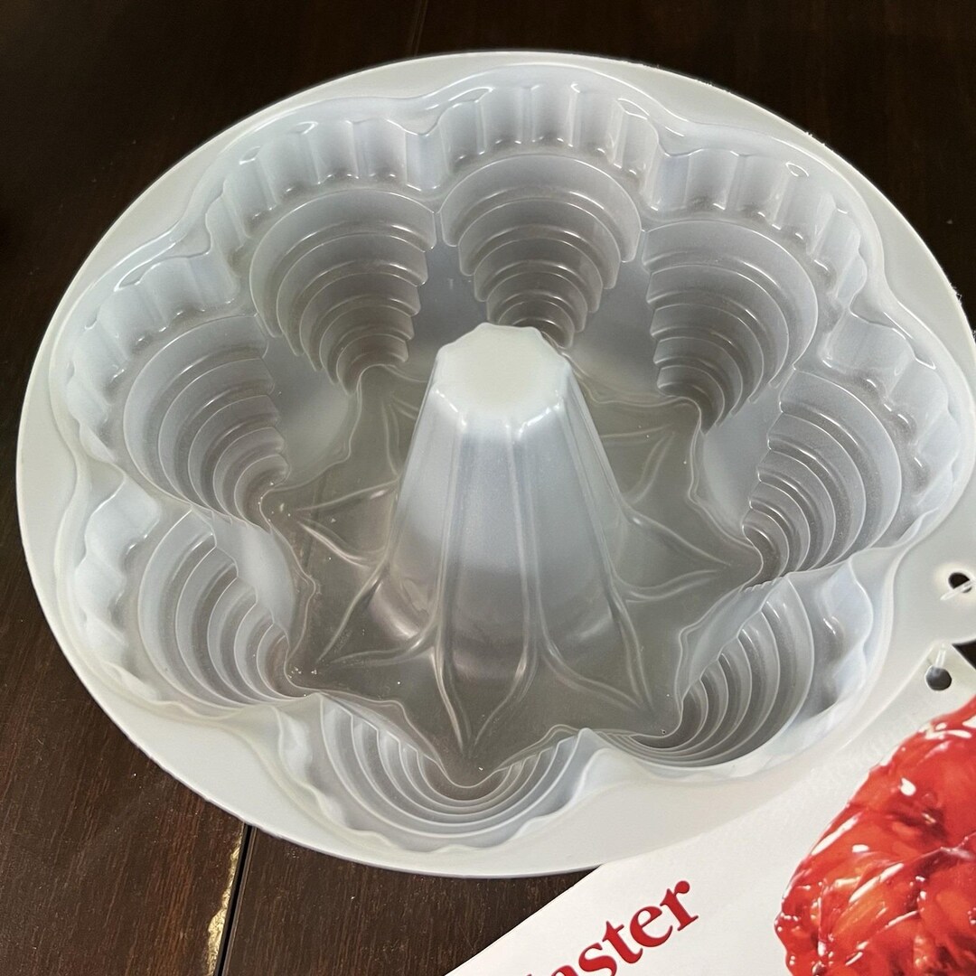 2005 Jell-o Dole Holiday Tree Gelatin Mold W/ Recipes - Promo Mold With ...