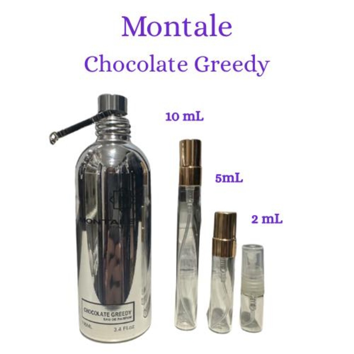 Montale Chocolate Greedy Perfume 10, 5 and 2 Ml Samples - Etsy