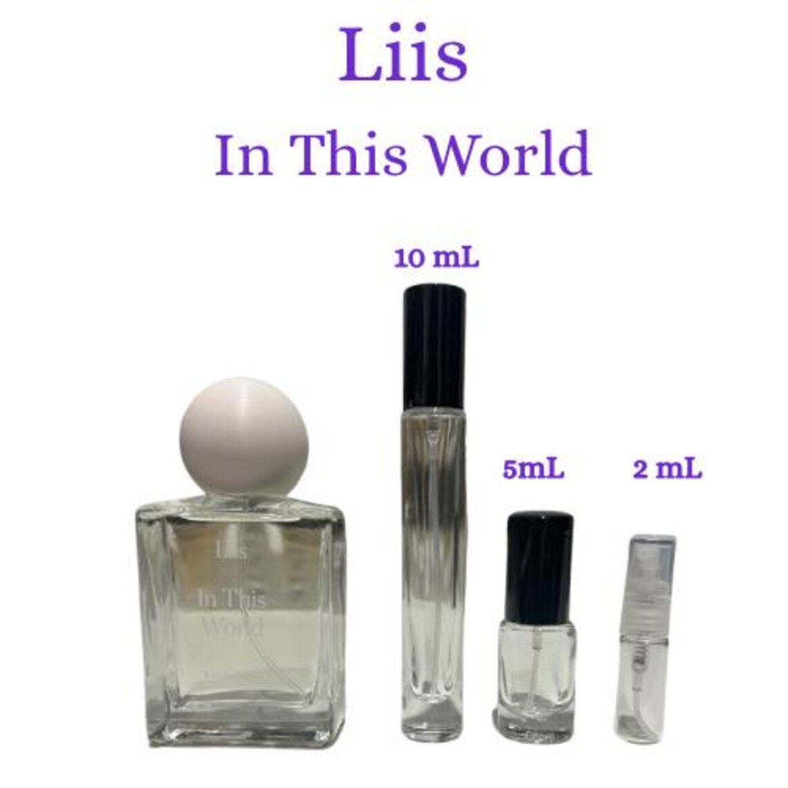 Liis in This World Perfume 10, 5, 3 and 2 Ml Samples - Etsy