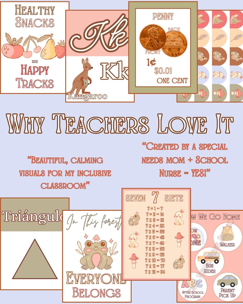 Whimsy Woods MEGA Classroom Decor Bundle - Etsy