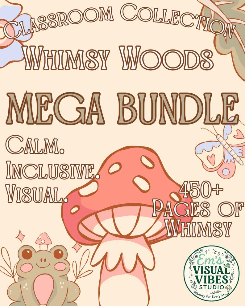 Whimsy Woods MEGA Classroom Decor Bundle - Etsy