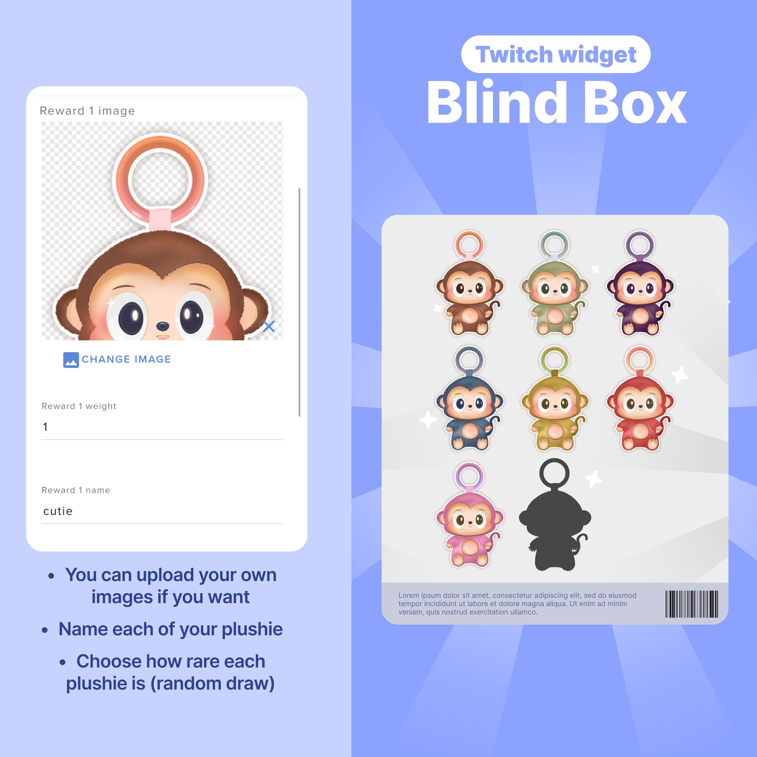 Twitch Blind Box Widget: Interactive Stream Overlay With Collectible ...