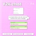 Y2K Retro Twitch Chat Overlay Widget: Animated Stream Overlay (digital ...