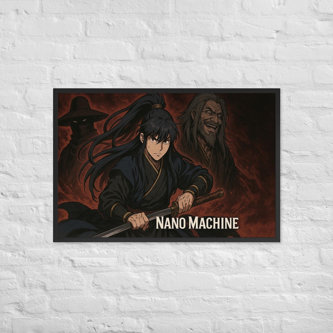 Nano Machine Manhwa Poster | Landscape Manhwa Wall Art | Korean Manga ...