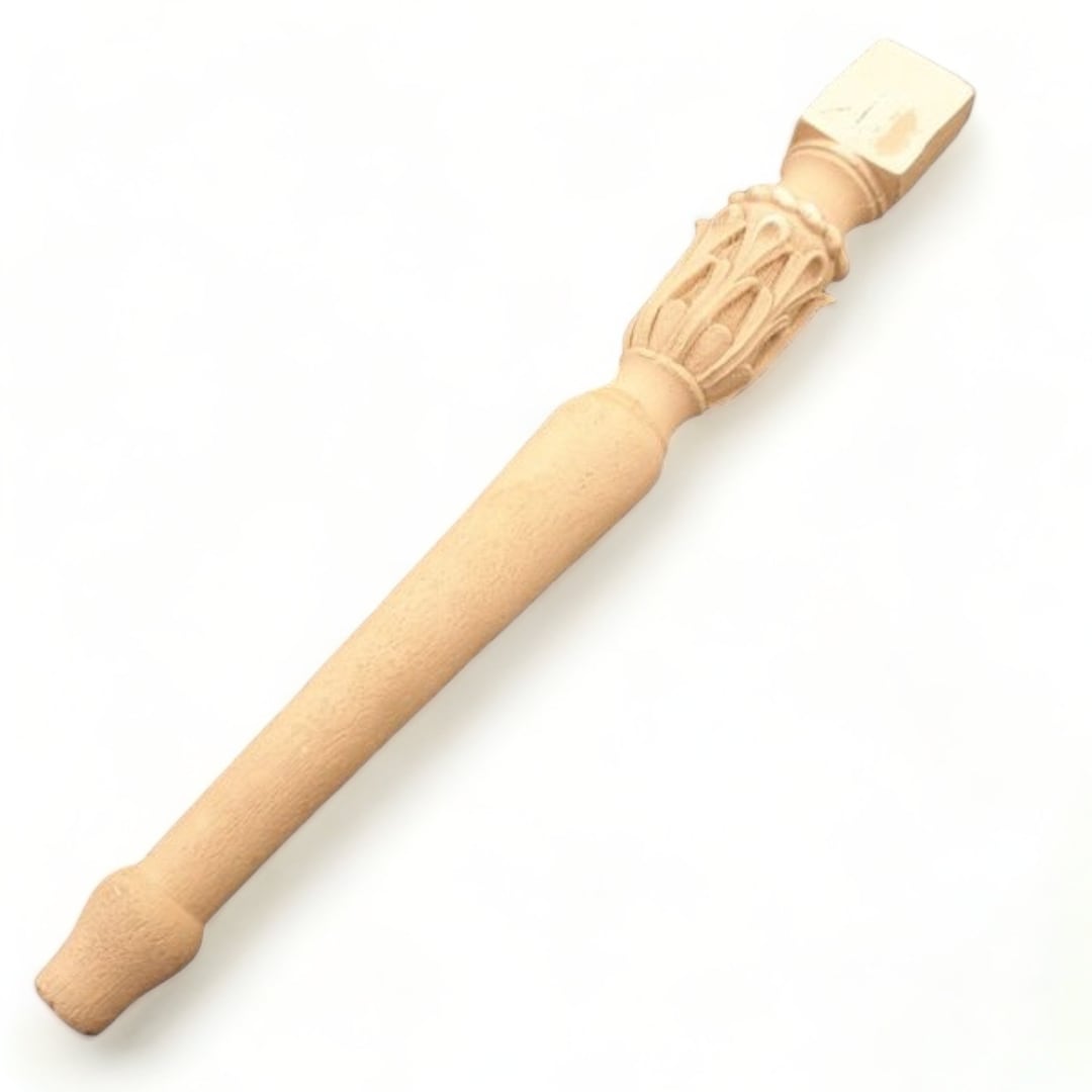 Wood Carved Furniture Leg 42cm. X 4cm. - Bending Model - Flexible ...