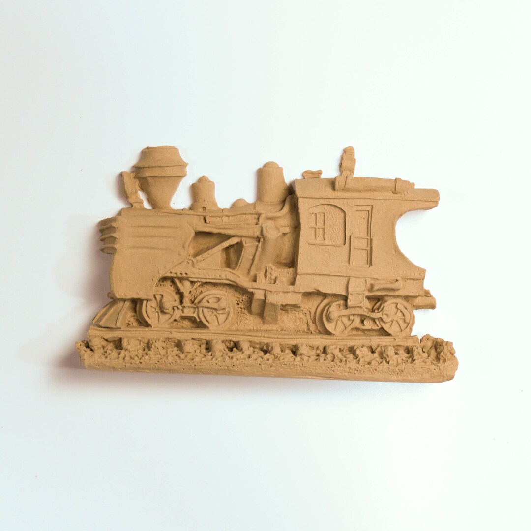 Wooden Train 16 Χ 10 Cm - Bending Model - Flexible - Wood Decoration ...