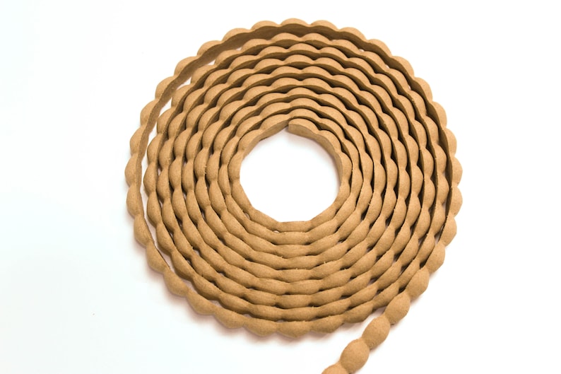 Wooden Trim 215 Χ 1.2 Cm - Bending Model - Flexible - Wood Decoration ...