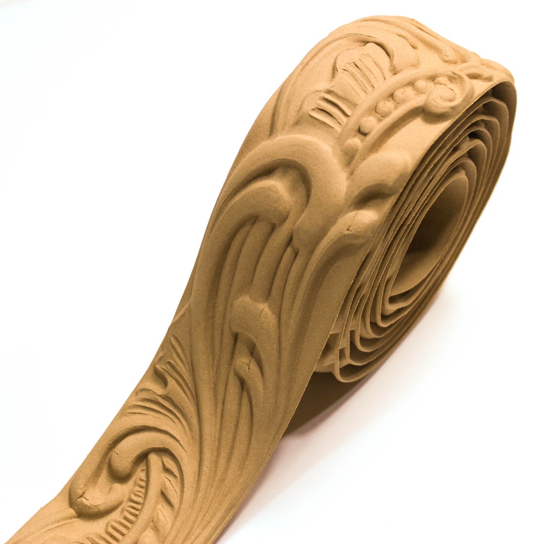 Wooden Trim 215 Χ 5.5 Cm - Bending Model - Flexible - Wood Decoration ...