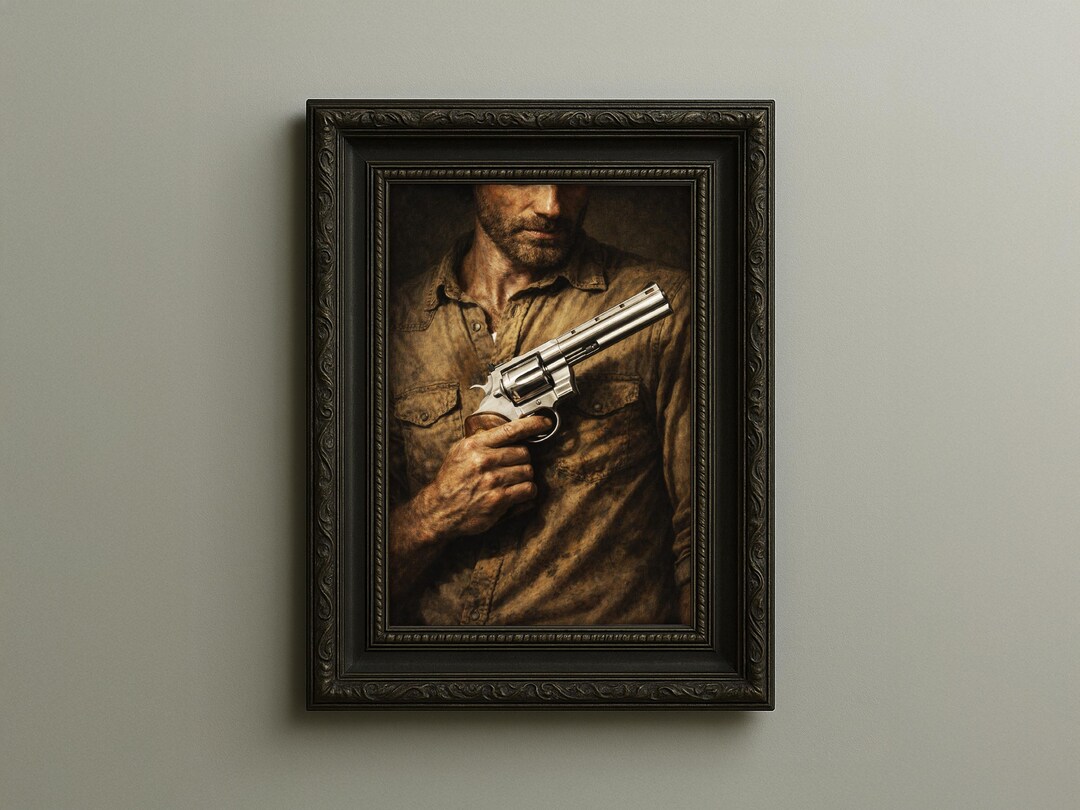 Rick Grimes the Walking Dead Inspired Legendary Marksmen Portrait, Epic ...
