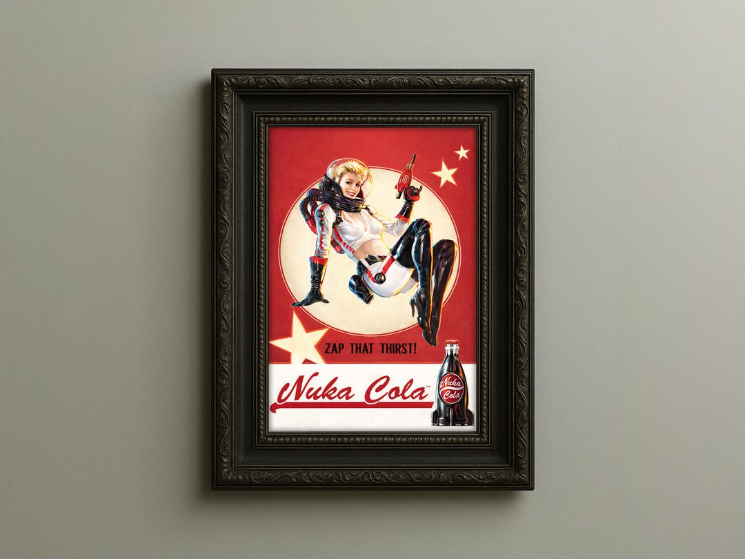 Fallout Nuka Cola Ad Inspired Legendary Games Style Fantasy Portrait ...