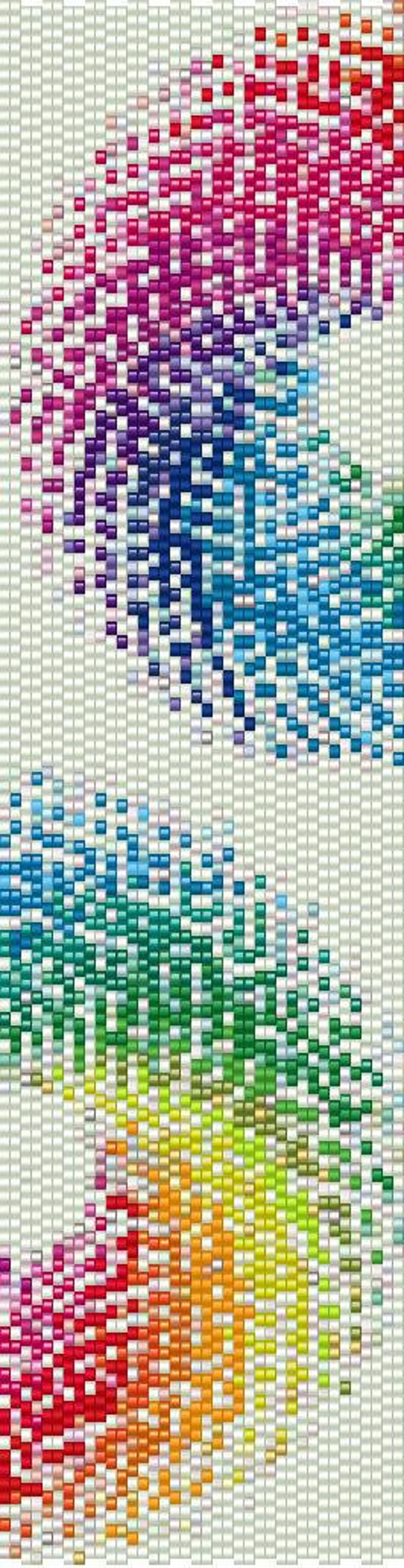 Jewelry Beading Pattern SWIRL Pdf File Instructions - Etsy