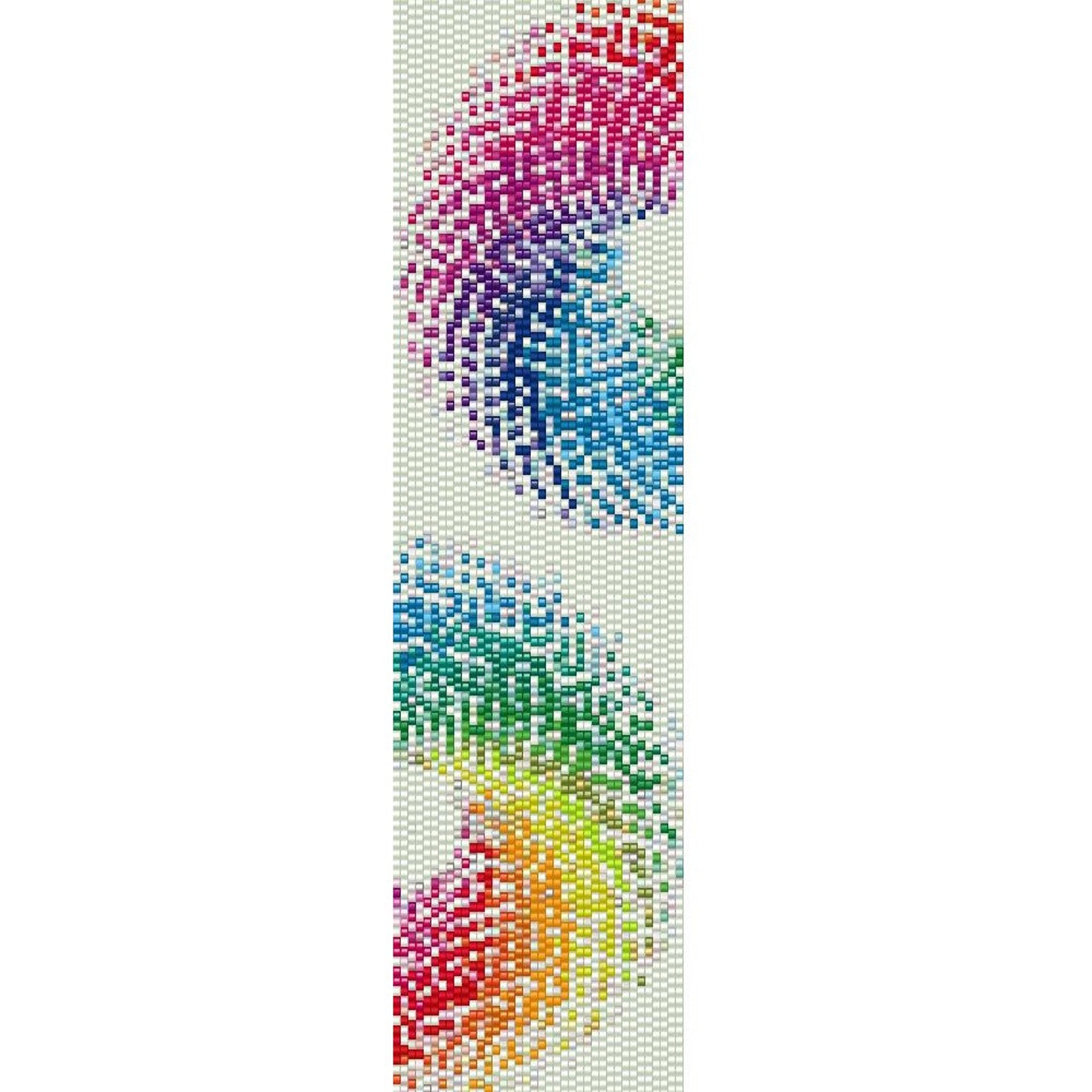 Jewelry Beading Pattern SWIRL Pdf File Instructions - Etsy