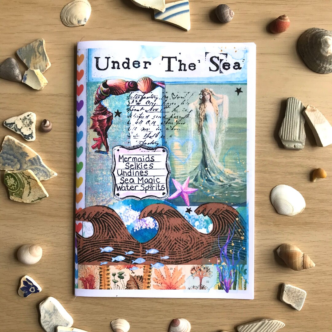 Under the Sea Zine, Mermaids, Undines, Seaweed - Etsy