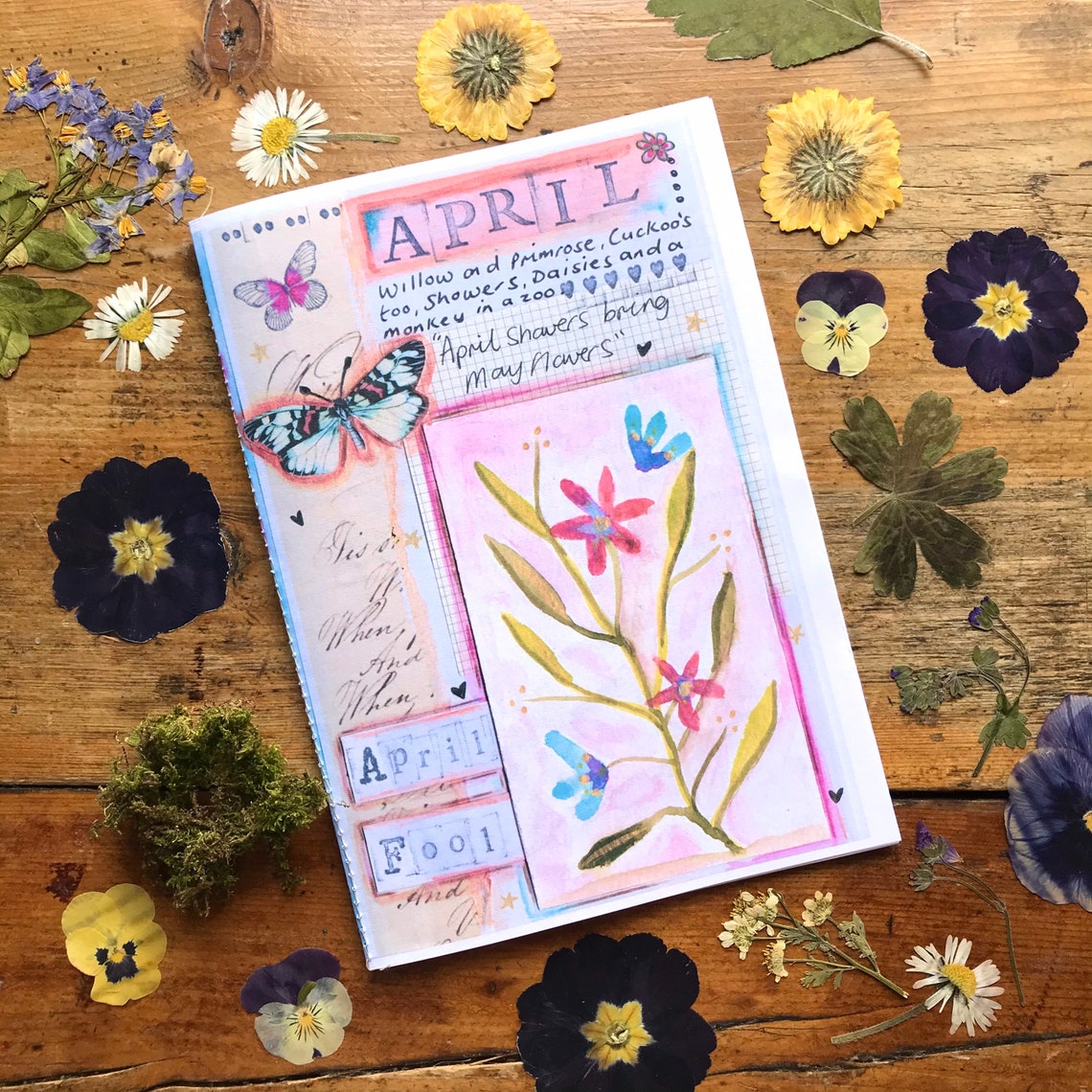 April Zine, Folklore, Nature, Animals, Herbal Remedies, Moon, Plants ...