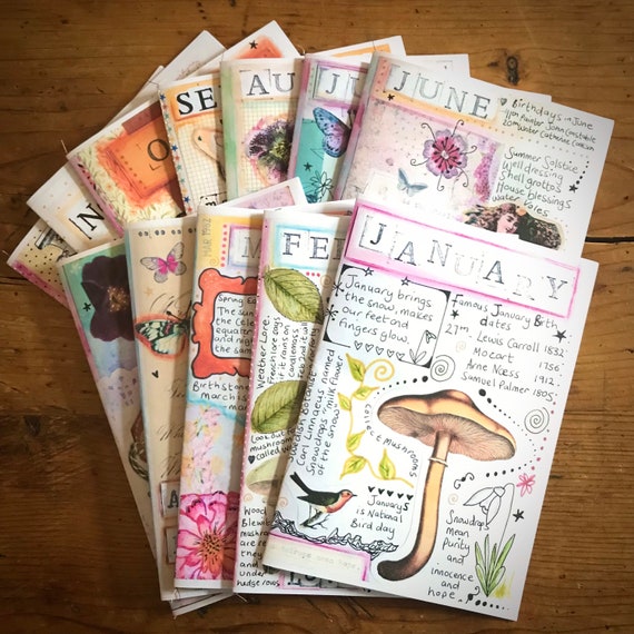 A Whole Year of Zines Seasonal Nature Magazines Delivered to - Etsy