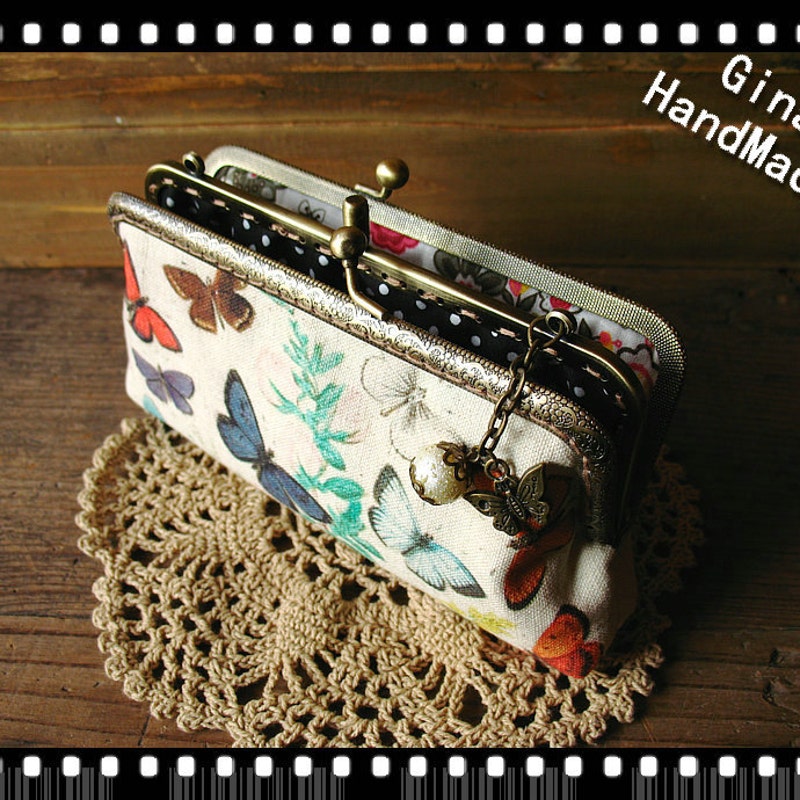 Butterfly Wallet - Etsy