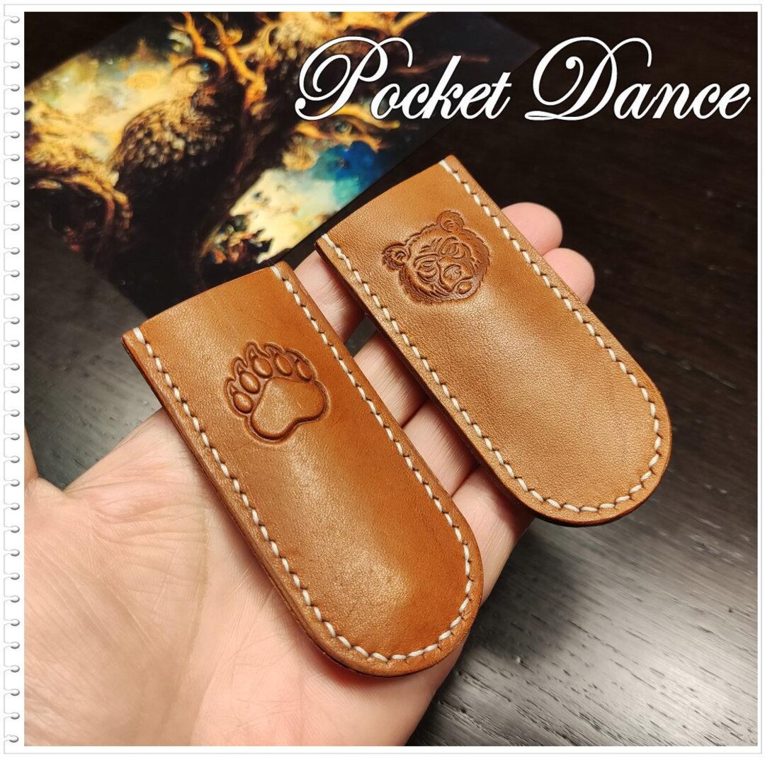 Bear and Paw Leather Scissor Sheaths Shears, Scissor Protector, Thread ...