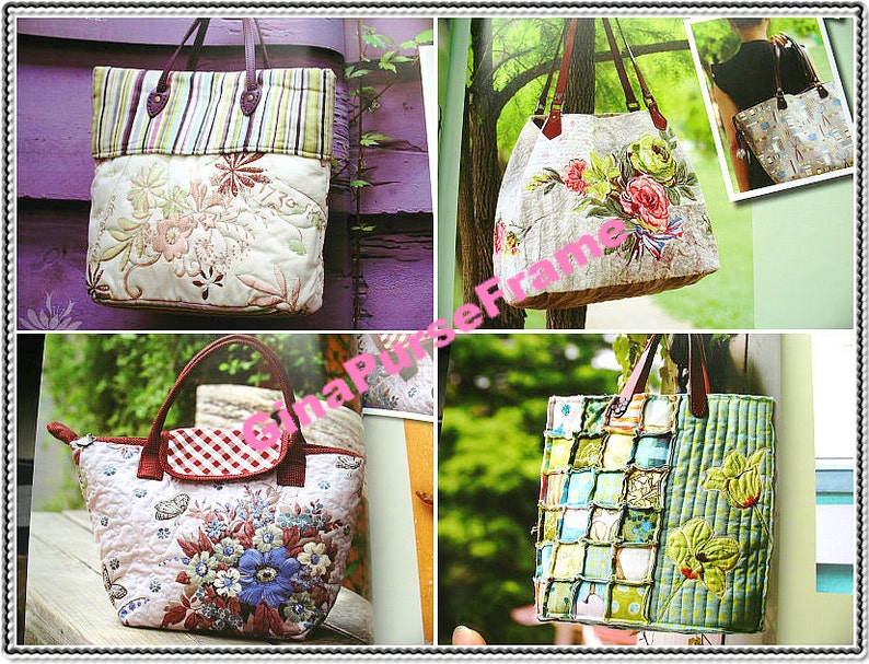 Tutorial Book natasha Patchwork Purse by Sewing Machine for Purse ...