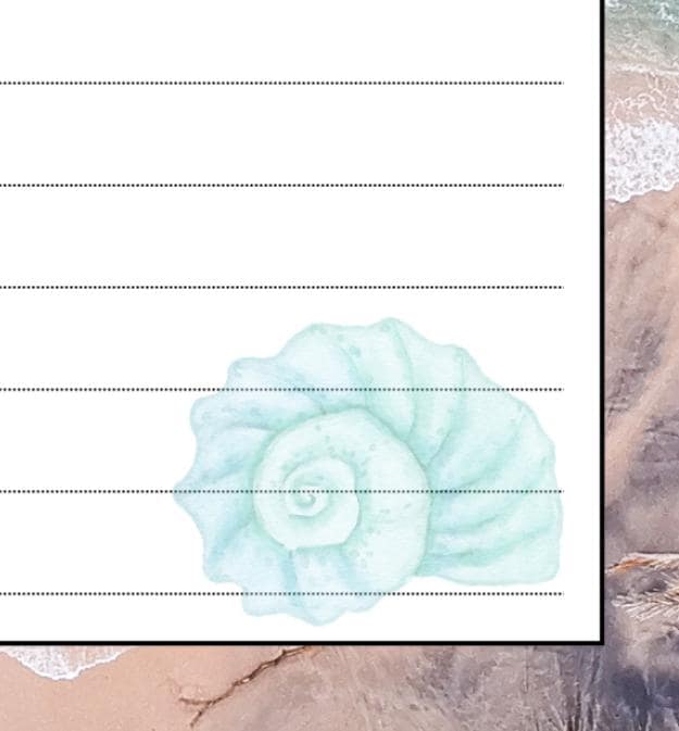 Ocean Theme To-do List | Coastal Printable Planner | Beach Aesthetic ...