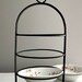 Vintage Rustic Iron Small Plate Stack Rack Rustic Iron Plate Rack ...