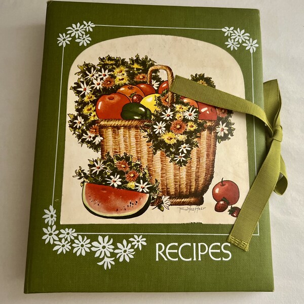 Vintage Recipe Book - Etsy